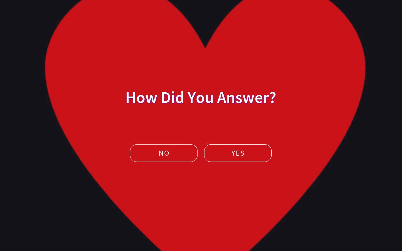 How Did You Answer?